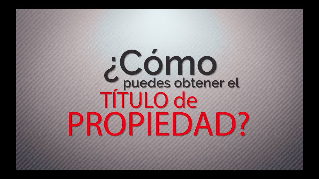 ¿Cómo obtener el título de propiedad? | NotariaBasanta.es