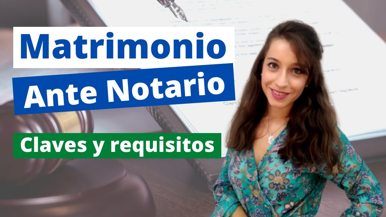 Todo lo que necesitas saber para casarte ante notario: requisitos y ...